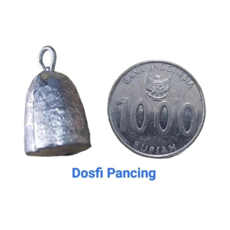 Jual timah pemberat pancing kawat lonceng 1750 no.42 (25gr) | Shopee ...