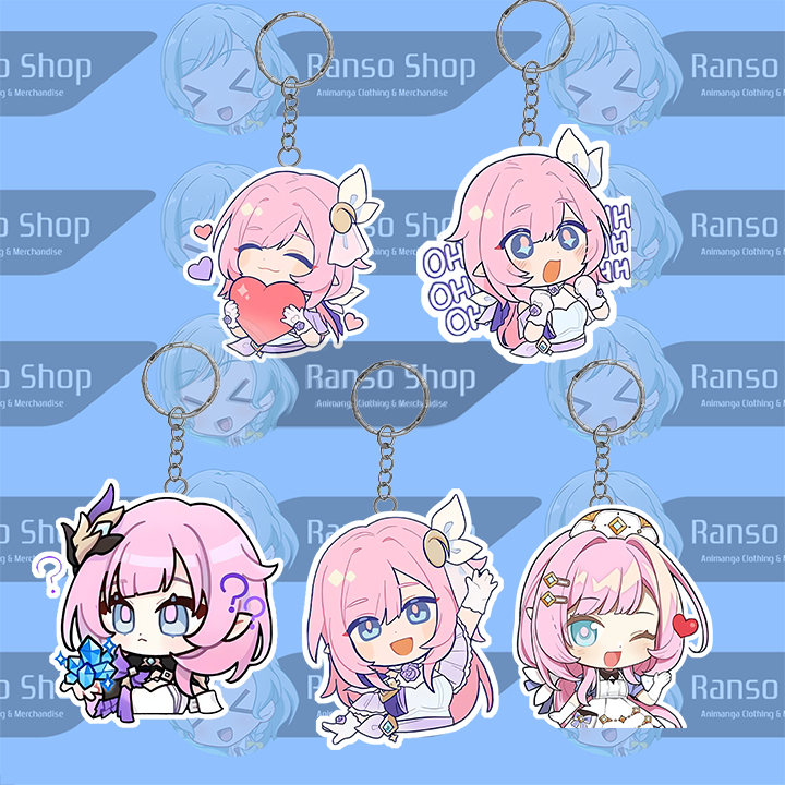 Jual Gantungan Kunci Honkai Impact | Ganci Elysia HI3 Chibi | Gantungan ...