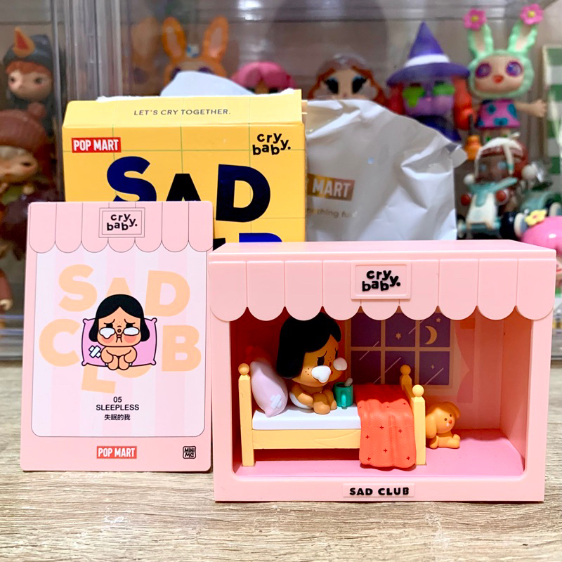 Jual Cry Baby Pop Mart Sad Club | Shopee Indonesia
