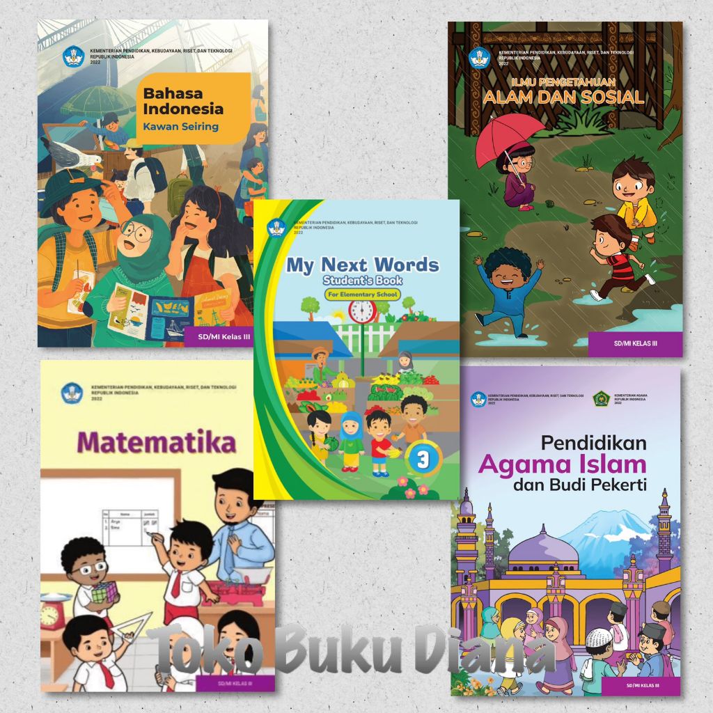 Jual Buku Kumer SD Kelas 3 / Buku SD Kelas III Kurikulum Merdeka ...