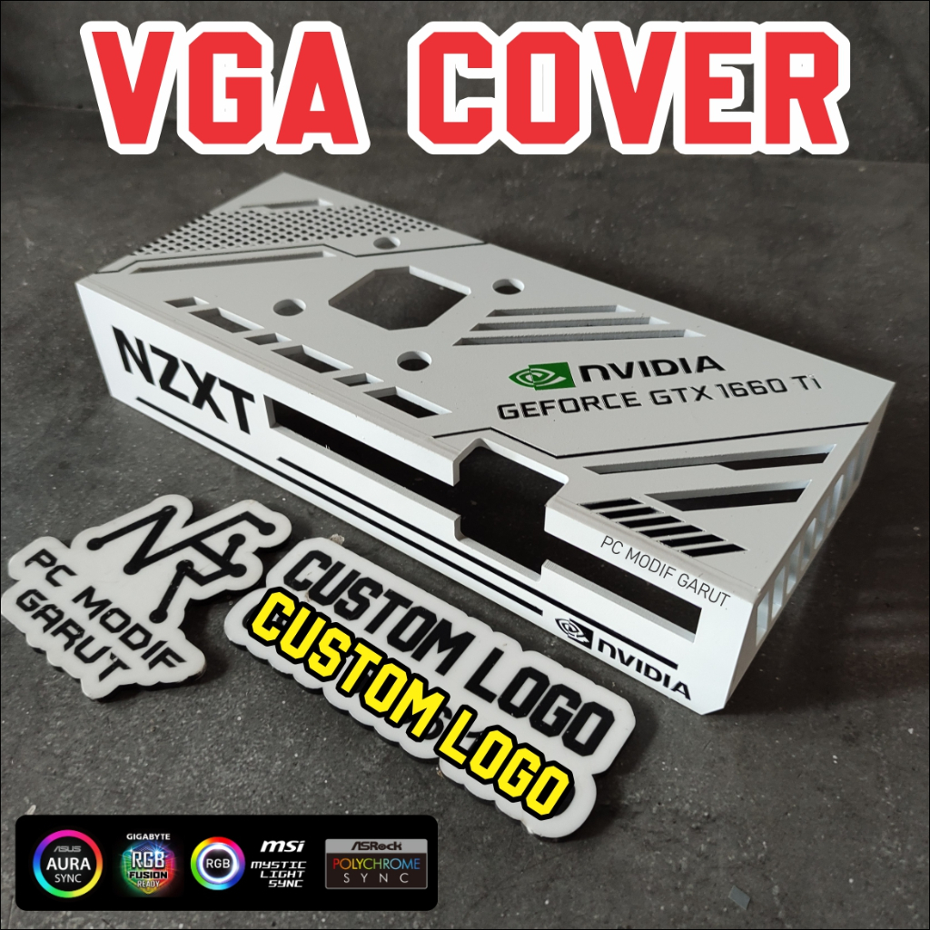 Jual VGA COVER CUSTOM LOGO NZXT EDITION | Shopee Indonesia