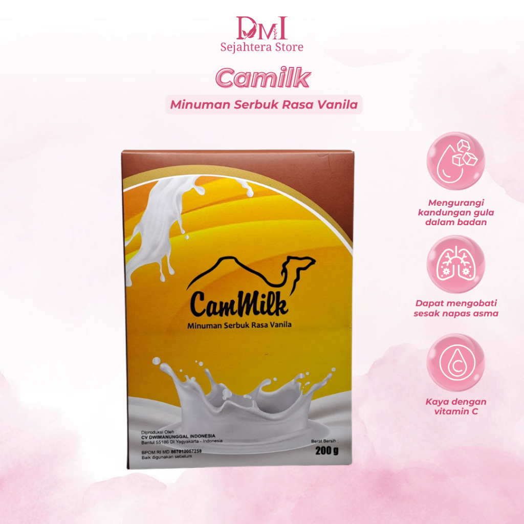 Jual Susu Cammilk Kemasan 200 gr Rasa Vanila | Shopee Indonesia