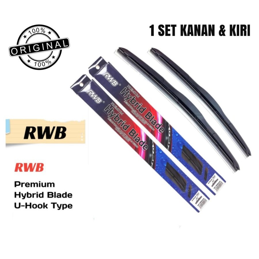 Jual Wiper Hybrid Blade Model U Type Hook Wipper Mobil All New Innova ...