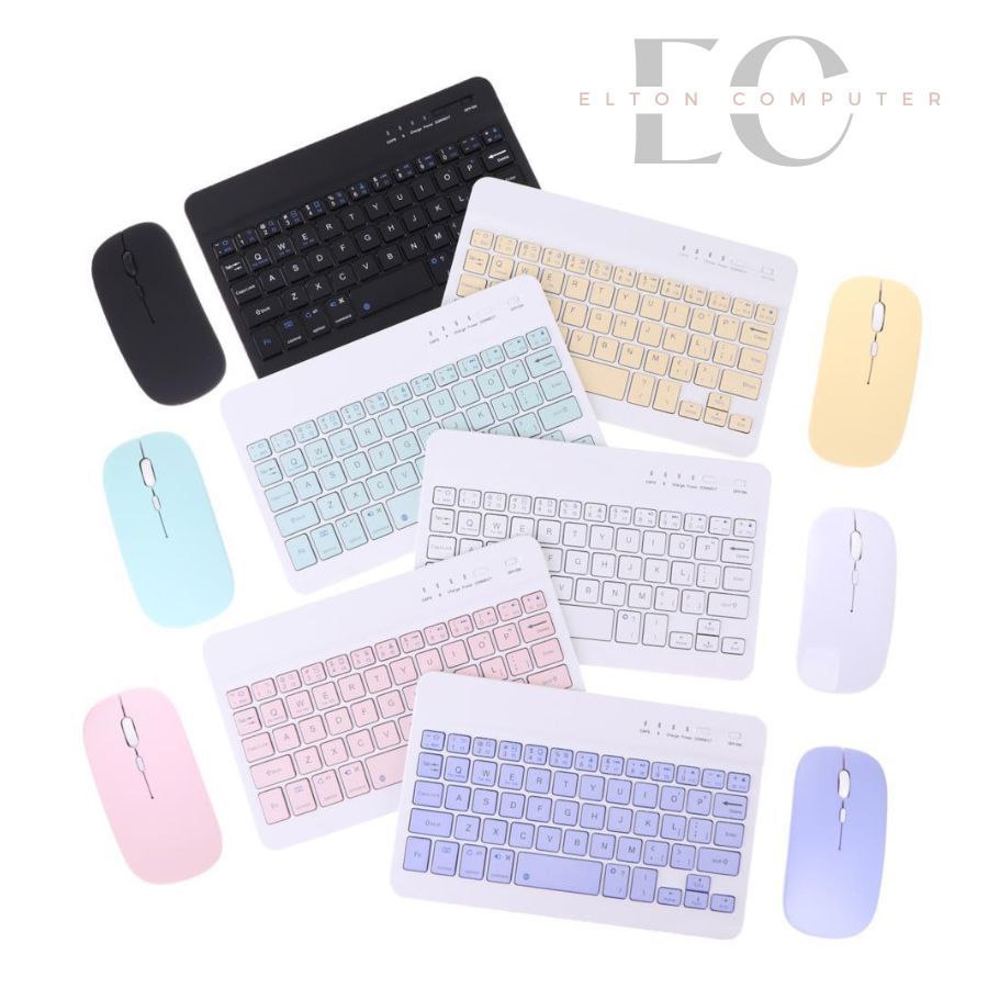 Jual Keyboard Mouse Set Wireless Bluetooth / Wireless Bluetooth ...