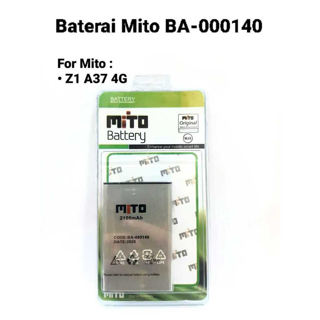 Jual Baterai /Battery Mito BA-000140/ Baterai Mito Z1 A37 4G | Shopee ...