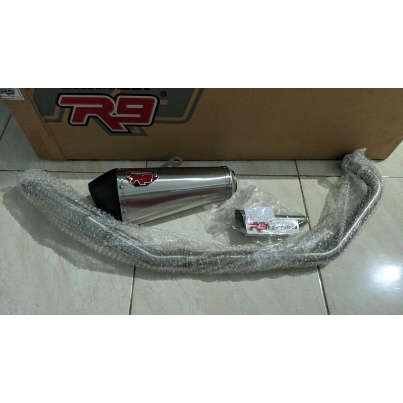 Jual Knalpot R9ZETA CBR 150R dan New CB 150R Original bonus kunci ganda ...