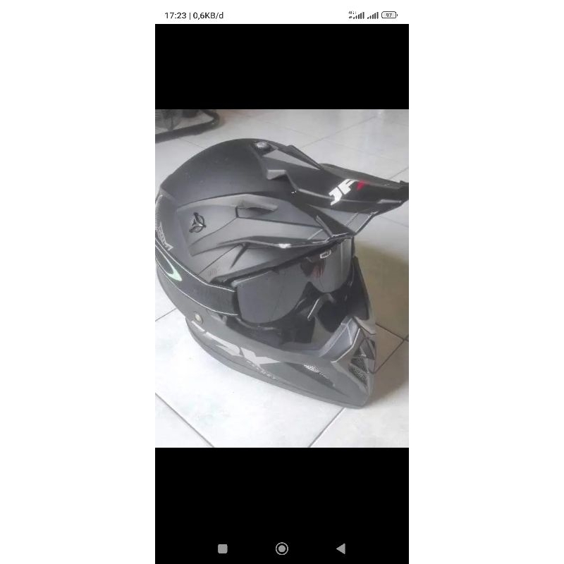 Jual HELM CROSS JPX UKURAN L | Shopee Indonesia