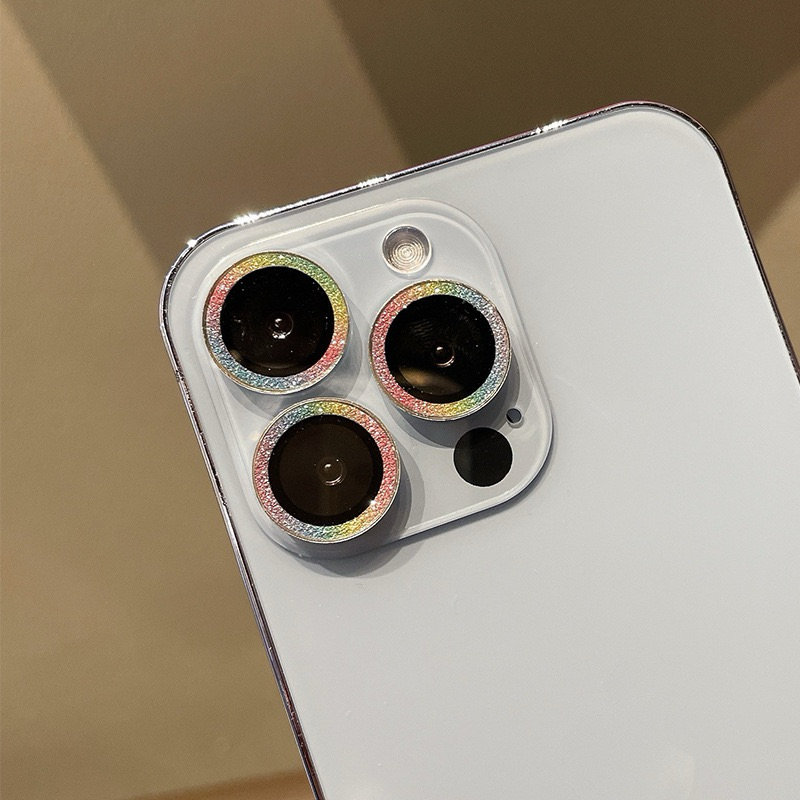 Jual [PER 1 CAMERA LENS ] RING GLITTER Pelindung Lensa Kamera Iphone 15 ...