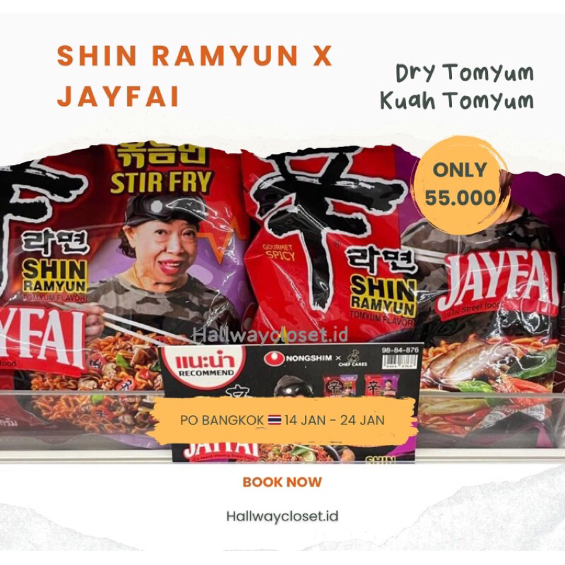 Jual Shin Ramyun Jayfai Rasa Tomyum | Shopee Indonesia