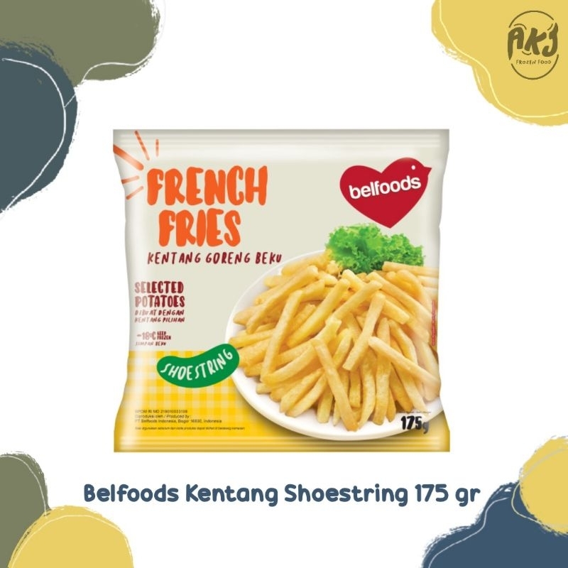 Jual Belfoods Kentang Shoestring 175gr | Shopee Indonesia