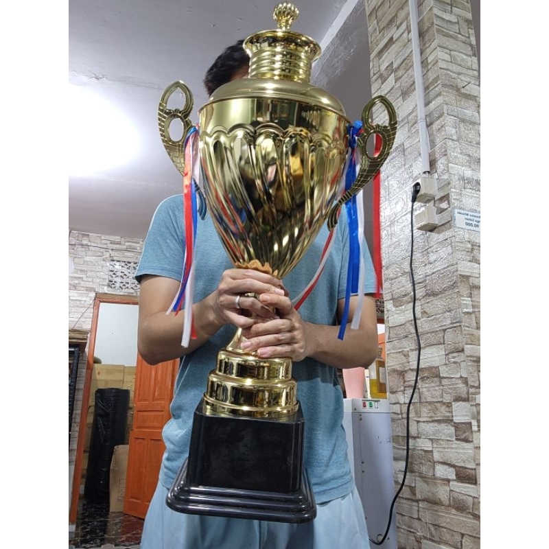 Jual Piala Trophy Cup Impor JUMBO/BESAR Metal Besi Kuningan Satuan ...