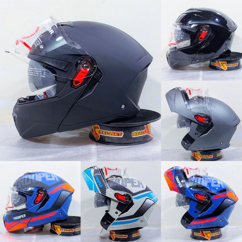 Jual helm full face studds modular | Shopee Indonesia