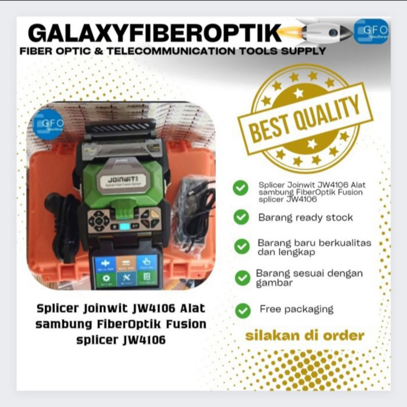 Jual splicer joinwit jw4106 / fusion splicer joinwit jw4106 | Shopee ...