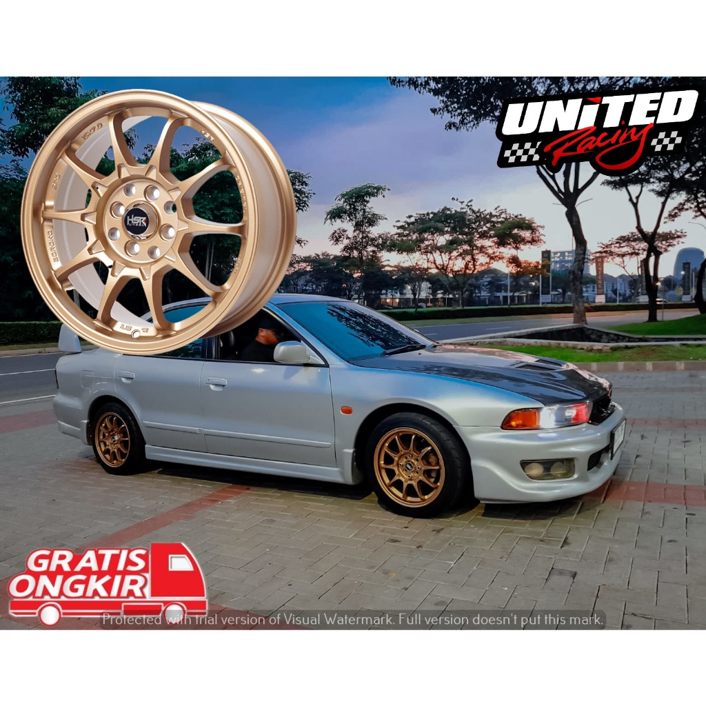 Jual VELG SPORTY RING 16 BOROKO SRD R16 BRONZE PELEK MOBIL GALANT CE28 LEBAR 7 | Shopee Indonesia