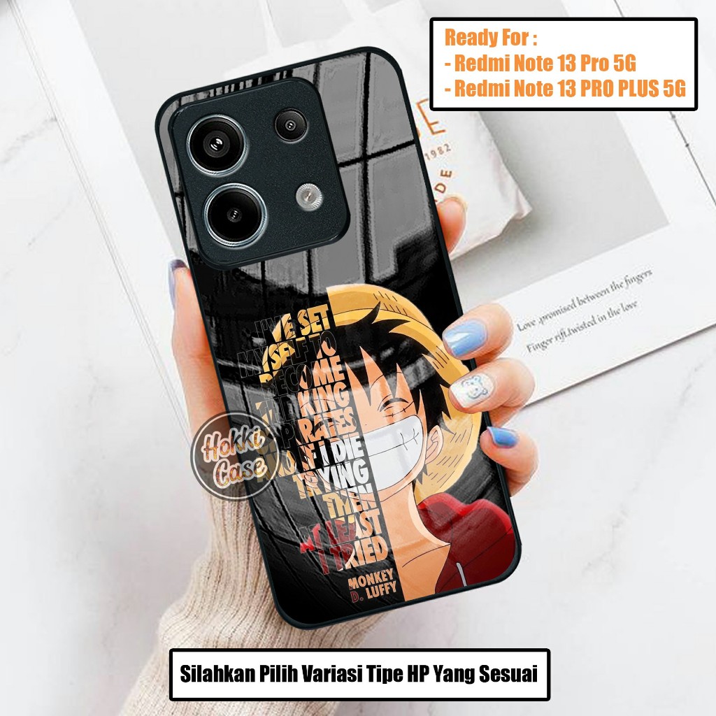 Jual Casing One Piece Case Redmi Note 13 Pro 5G Note 13 Pro Plus 5G ...