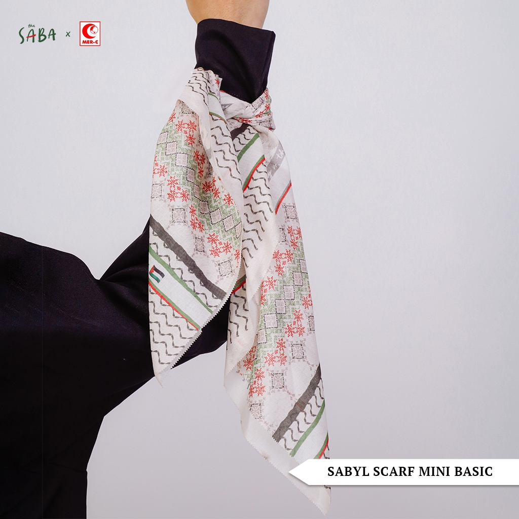 Jual THE SABA - (PREORDER) SABYL MINI BASIC SCARF 70 x 70 Turkish Voile ...