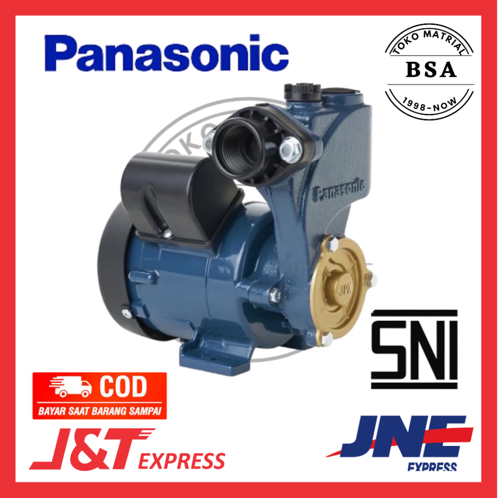 Jual POMPA SUMUR PANASONIC GP 129 JXK / GP 129 JPX NON OTOMATIS ...