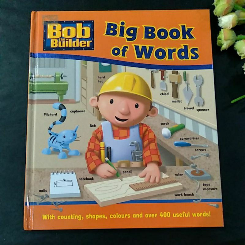 Jual buku Bob the Builder Big Book of Words preloved | Shopee Indonesia
