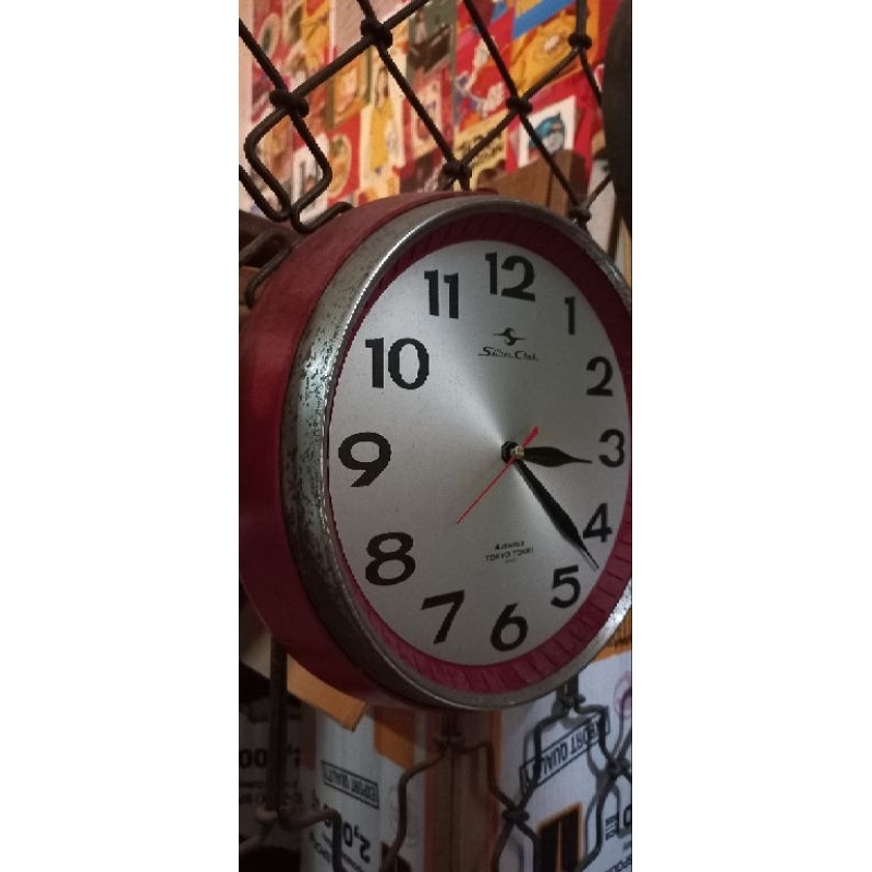 Jual jam dinding dapur vintage silicon clock japan | Shopee Indonesia