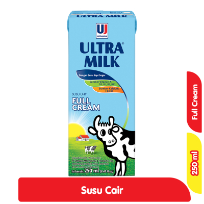 Jual ULTRA MILK Susu UHT Full Cream 250 ml | Shopee Indonesia