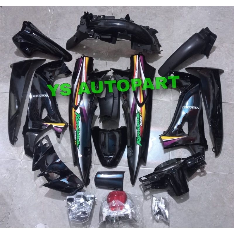 Jual COVER BODY KARISMA 125 D FULLSET BODY HALUS KASAR KARISMA 125 (D ...