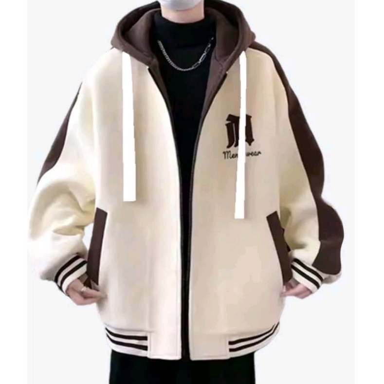 Jual JAKET ZIPPER HOODIE JUMBO PRIA WANITA JUMBO BIG SIZE M-6XL ZIPPER ...