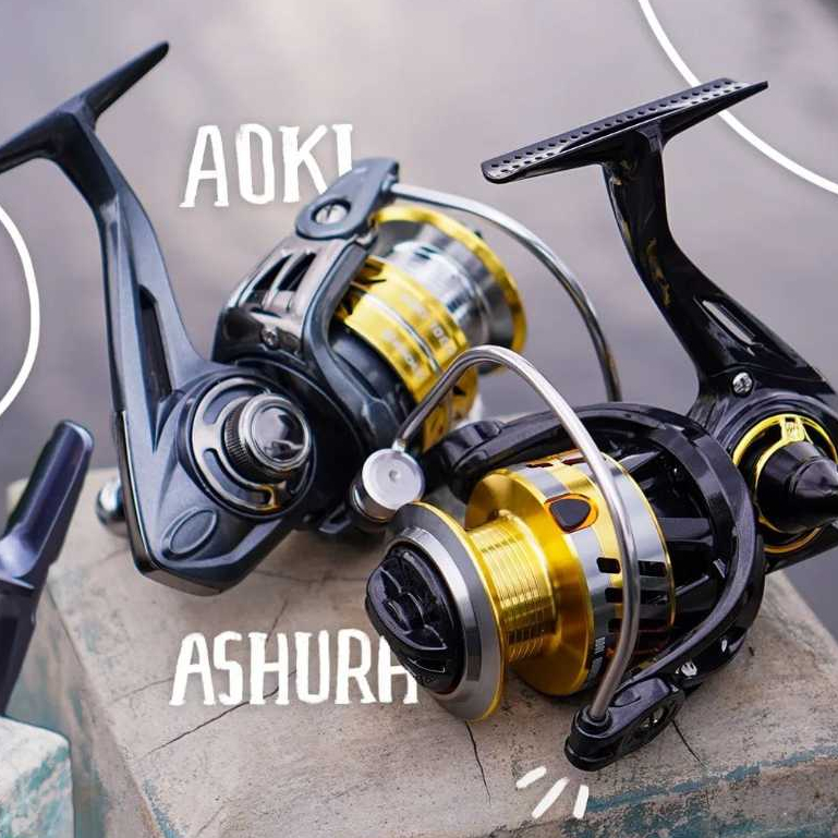 Jual REEL IROLY AOKI 1000/4000- Power Handle | Shopee Indonesia