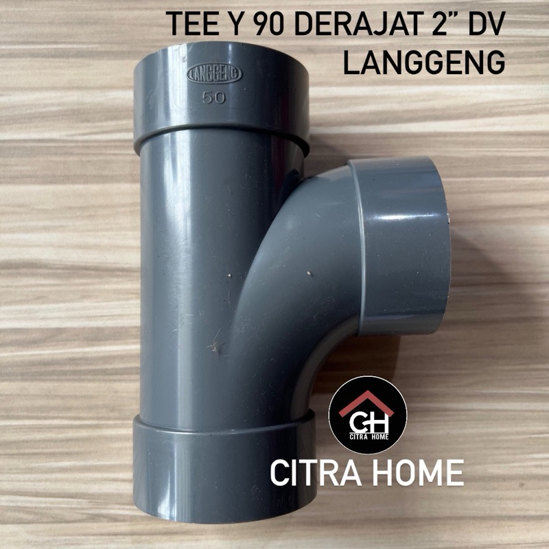 Jual Tee Y 90 Derajat 2” DV Langgeng | Shopee Indonesia