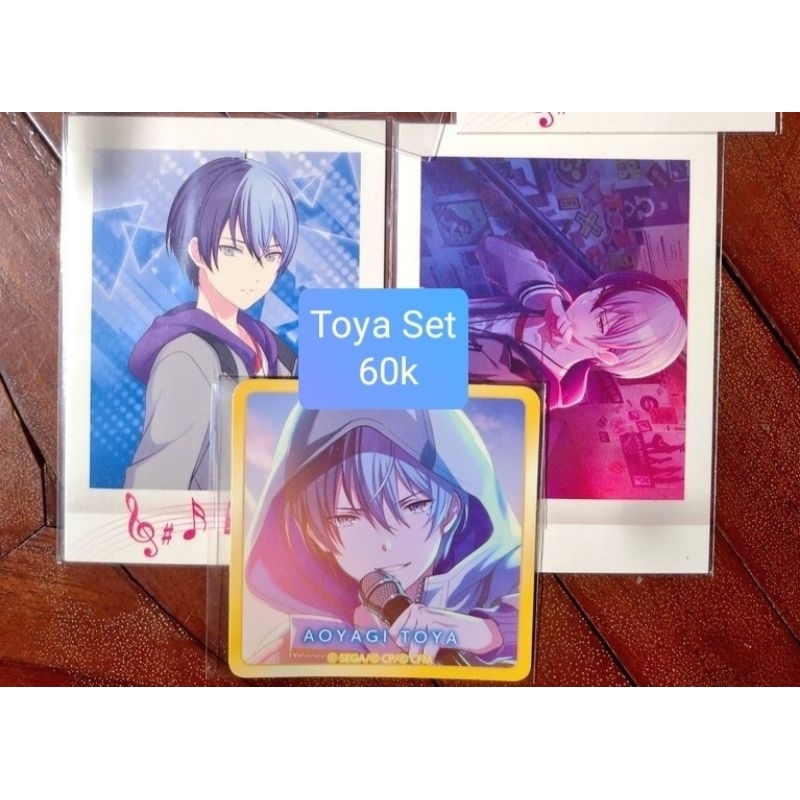 Jual Project Sekai Proseka Aoyagi Toya Pashakore & Sticker Set | Shopee ...