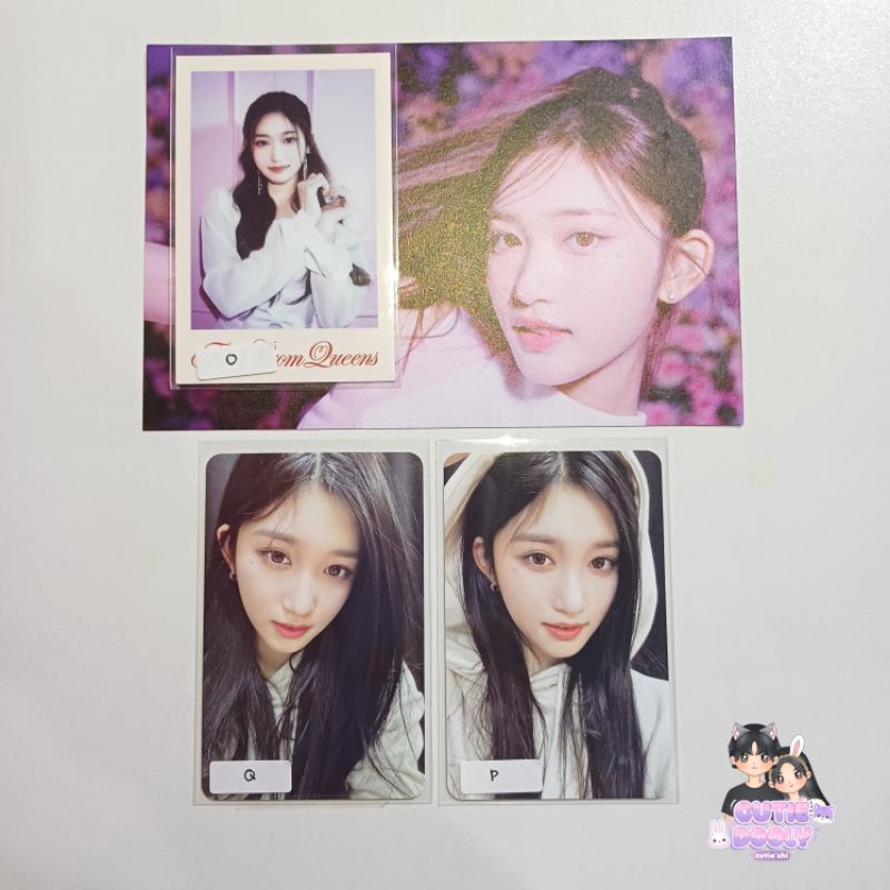 Jual OFFICIAL PHOTOCARD ALL ABOUT IVE (GAEUL, REI, LIZ, LEESEO) - Selca / konsep | Shopee Indonesia