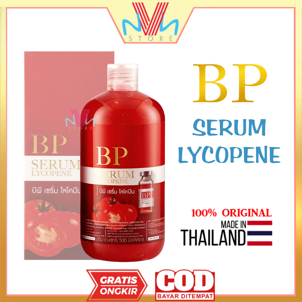 Jual BP SERUM LYCOPENE 500ml - WHITENING BODY SERUM PEMUTIH ORIGINAL ...