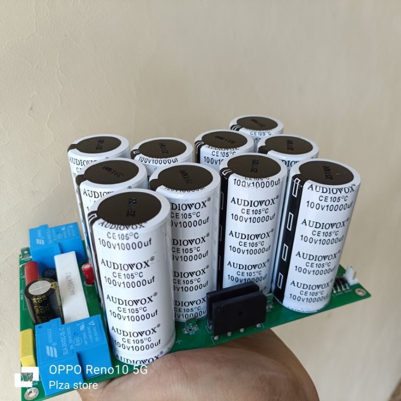 Jual Kit Psu 10 elco 100v 1000uf Audiovox+Softstar+simetris+Supplay Fan ...