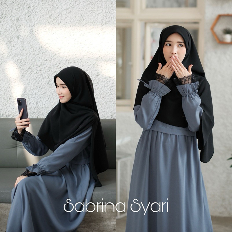 Jual GAMIS KHANSA by SABRINA - BAHAN YORIS PREMIUM TANGAN RENDA BUSUI ...