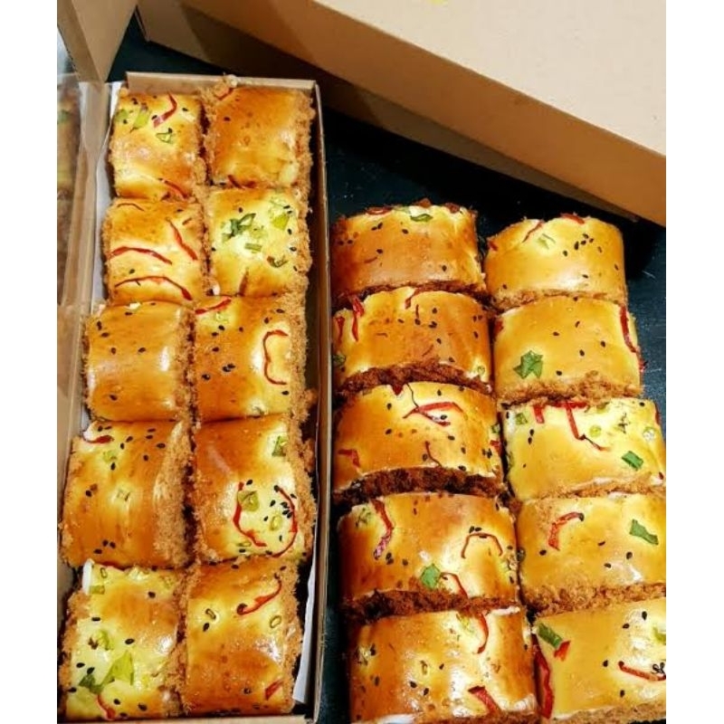 Jual Roti Abon FlossRoll Bakery isi 10 Pcs Fresh Made by Order | Shopee ...