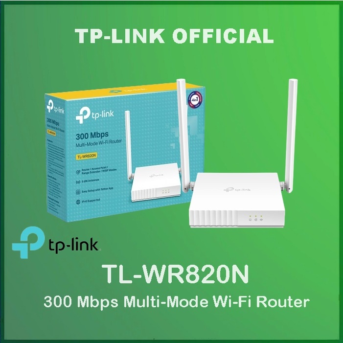 Jual TP-LINK TL-WR820N 300Mbps Wireless N Router TLWR820N TL WR820N WR ...