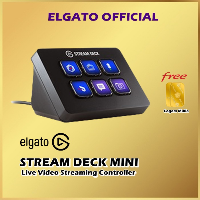 Jual Elgato Stream Deck Mini 6 LCD Keys Live Controller Video Streaming | Shopee Indonesia
