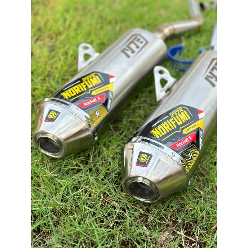 Jual KNALPOT NORIFUMI ROCKET 4 CRF150 KLX/D-TRACKER WR155 | Shopee ...