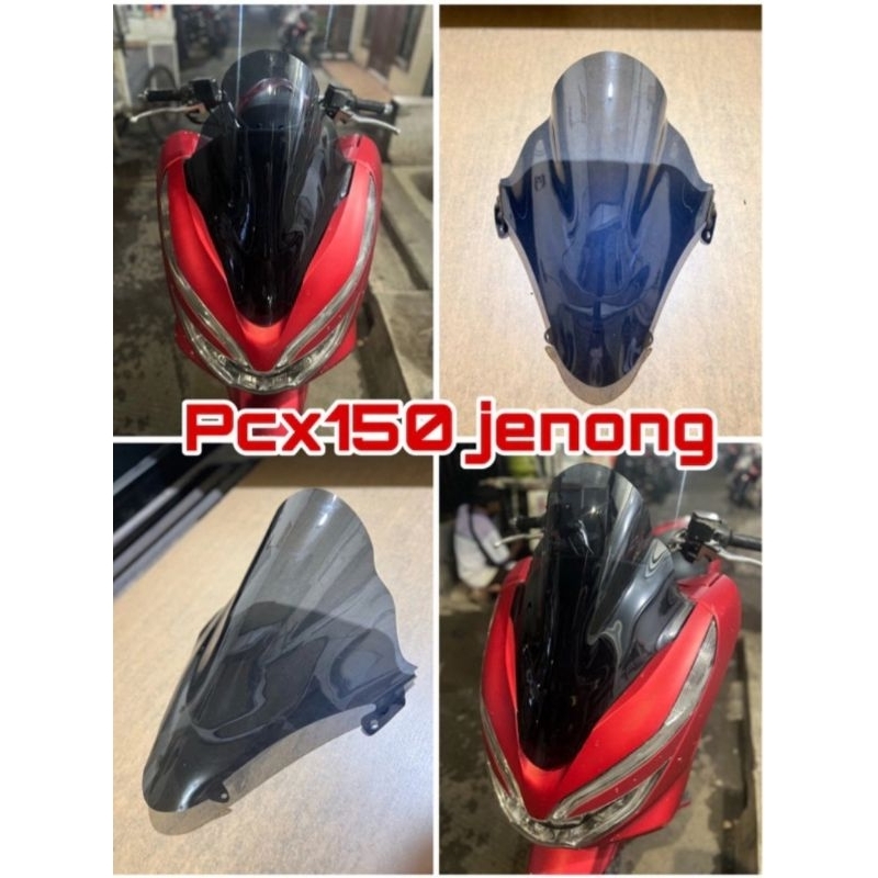 Jual Visor PCX 150 - Visor PCX 150 Lokal JENONG tebal 3mm ( Bisa Plus ...