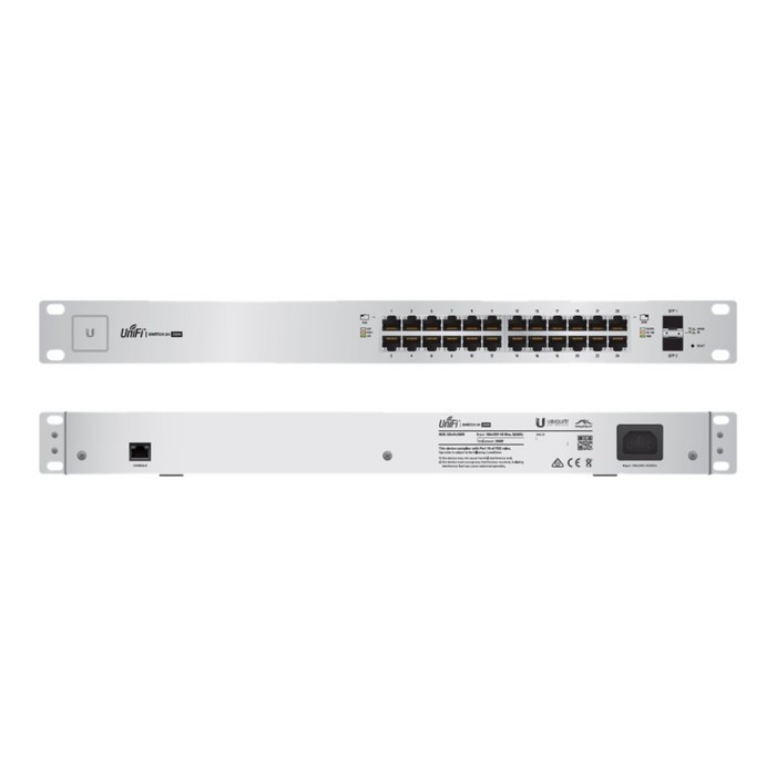 Jual Ubiquiti US-24-250W Switch 24-Port Managed PoE+ Gigabit with SFP ...