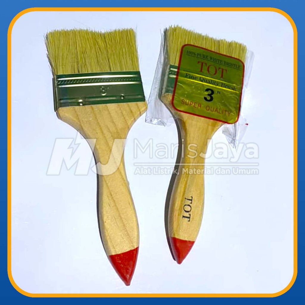 Jual Kuas/ Koas Cat Serbaguna (Ukuran 1"/ 1,5"/ 2"/ 2,5"/ 3"/ 4"/ 5 ...