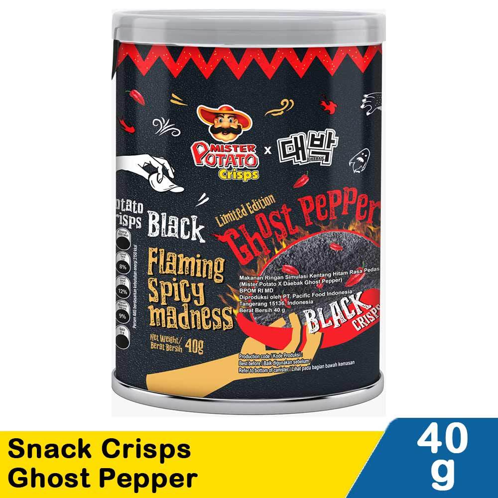 Jual Mister Potato Snack Crisps Ghost Pepper 40 Gr | Shopee Indonesia