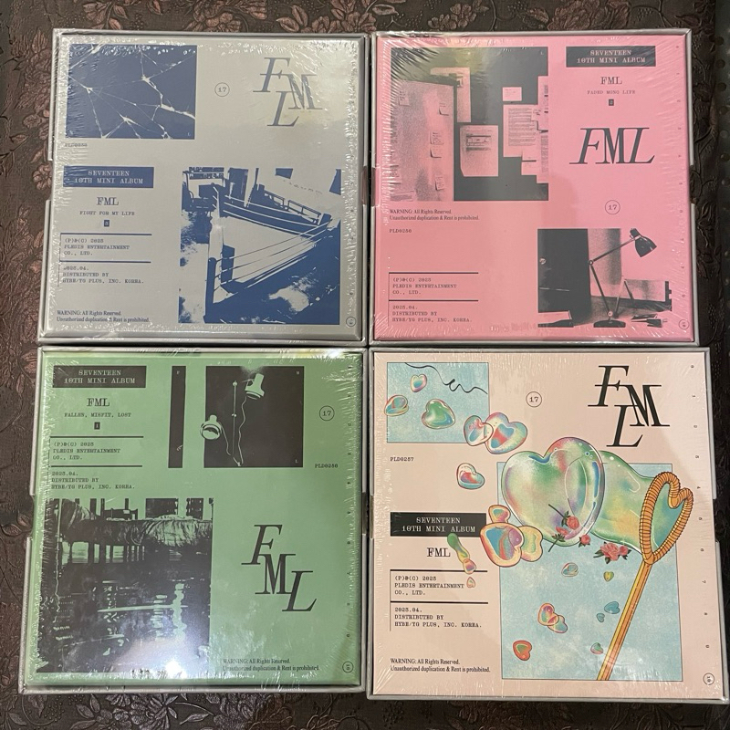 Jual [READY STOCK] SEALED Album SEVENTEEN FML REGULER / CARAT VERSION ...