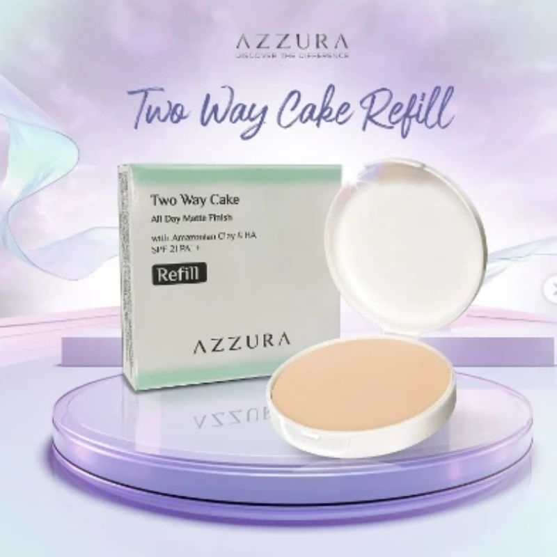 Jual Azzura Two Way Cake Reffil 12g | Shopee Indonesia