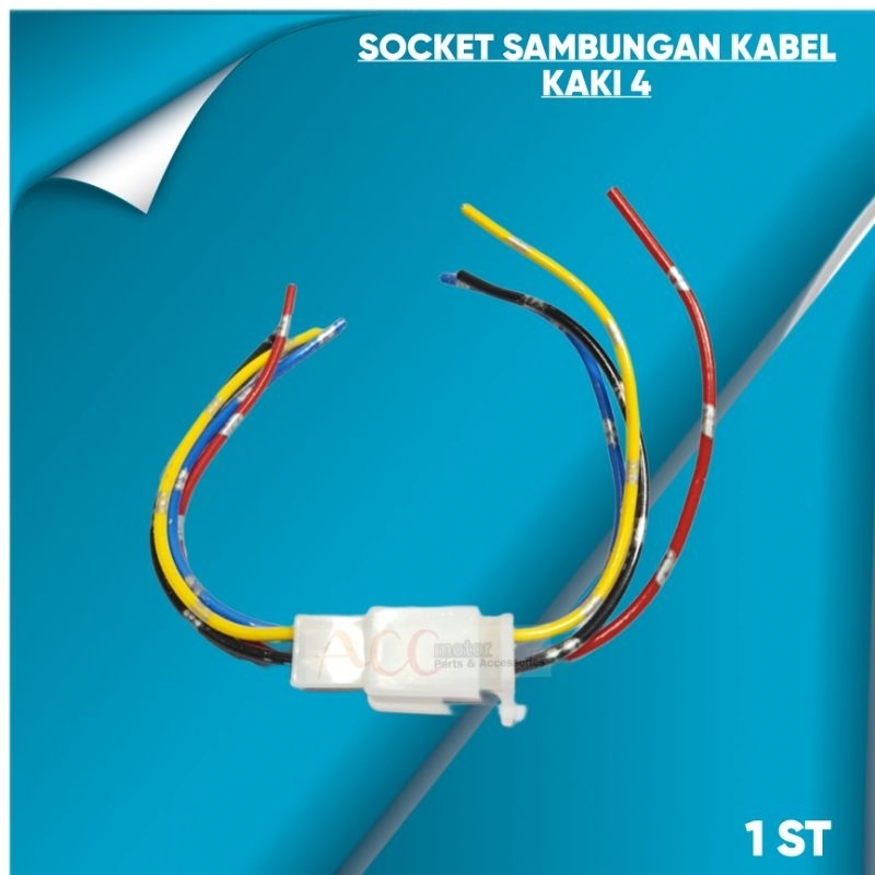 Jual SOCKET SONGKET SAMBUNGAN KABEL SET KAKI-4 | Shopee Indonesia