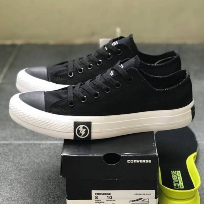 Jual SEPATU HITAM PUTIH CONVERSE ALL STAR CT II UNDEFEATED LOW BLACK ...