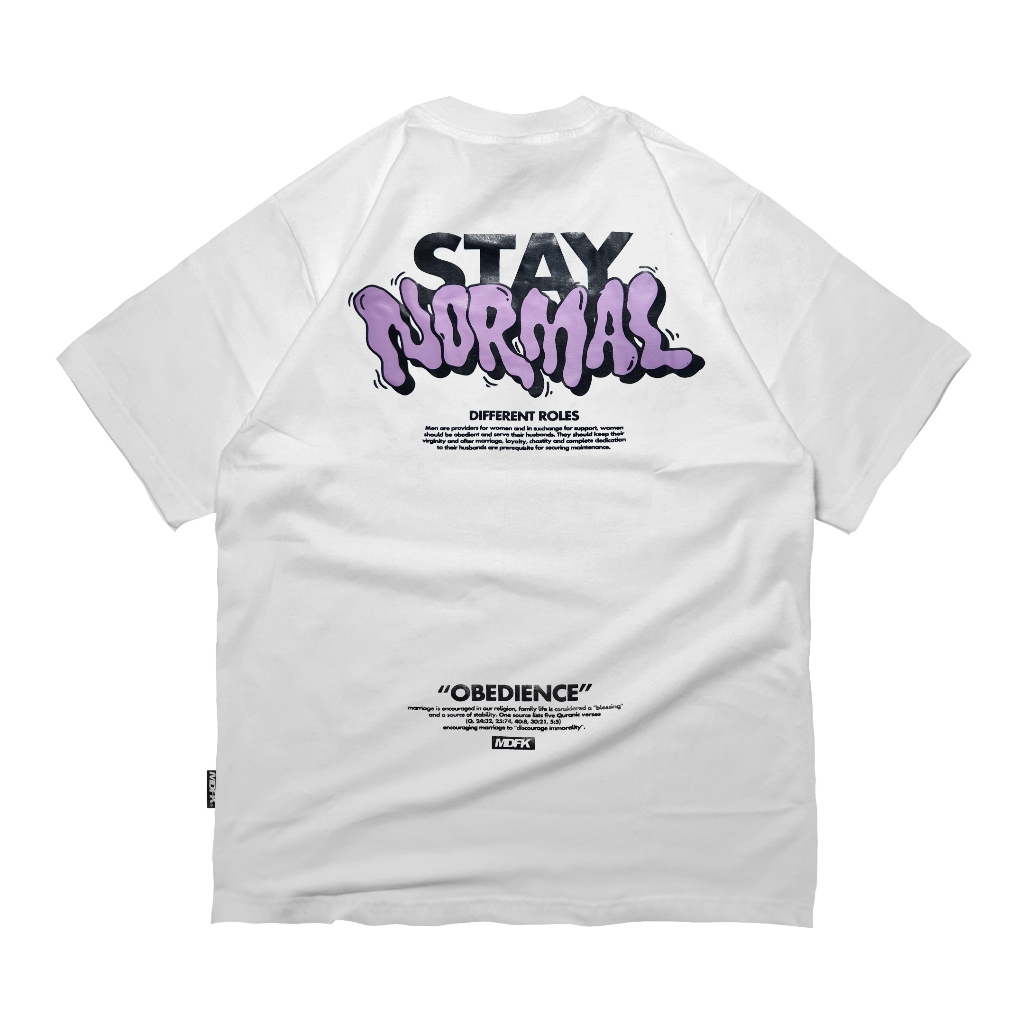 Jual MDFK STAY NORMAL TSHIRT NEW ARRIVAL | Shopee Indonesia