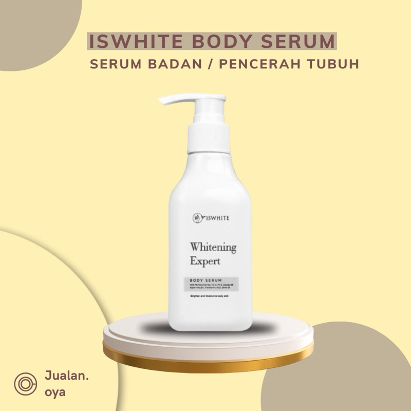 Jual ISWHITE Whitening Expert Body Serum with Niacinamide 7% - Serum ...