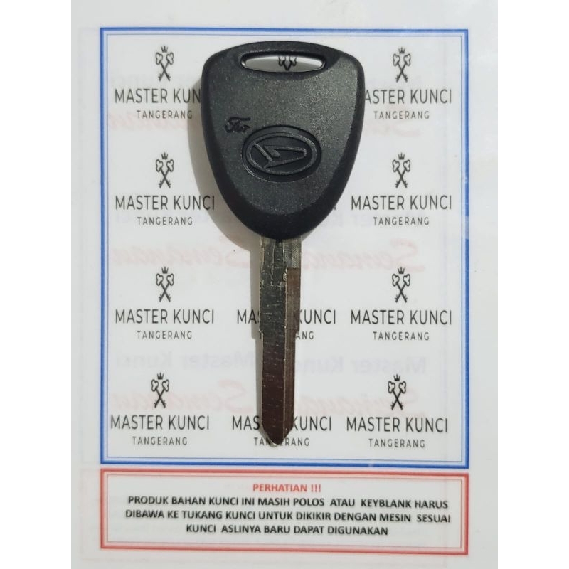 Jual Bahan Kunci Mobil DAIHATSU AYLA Kepala Besar BUKAN REMOTE (TIDAK ...