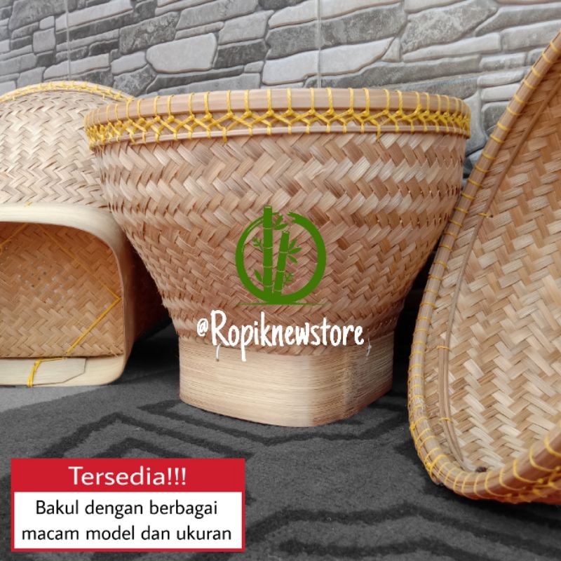 Jual Bakul nasi bambu/Bakul bambu/Boboko/Sasajen/Bakul paret Jawa ...