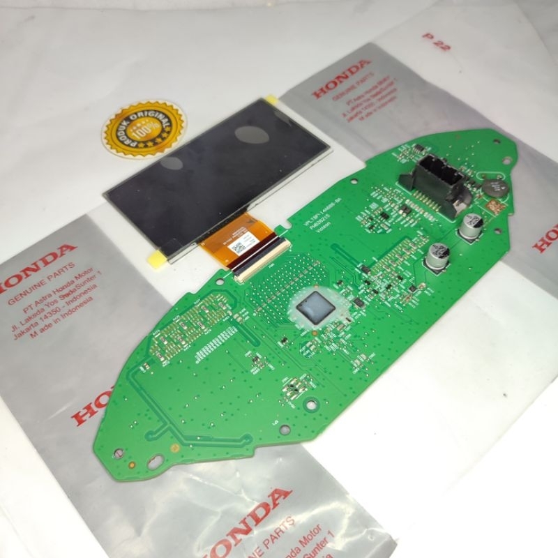 Jual mesin pcb set lcd speedometer spidometer kode part K1z honda pcx ...